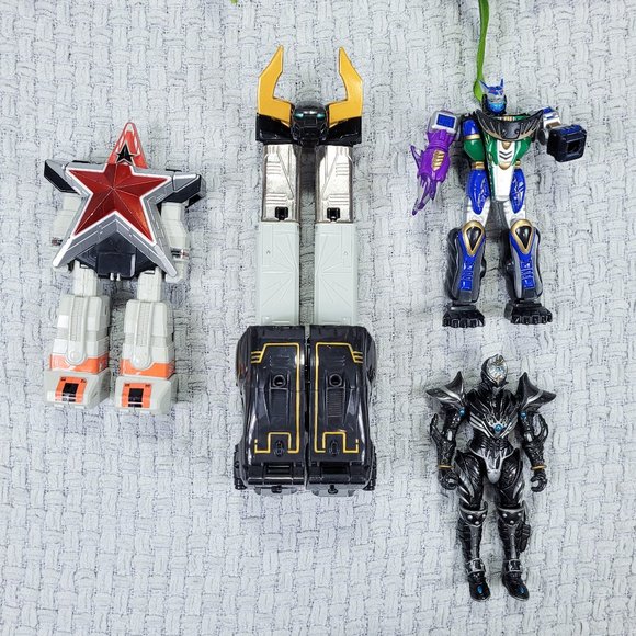Bandai | Toys | Vintage Power Rangers Action Figures Zeo Megazord ...